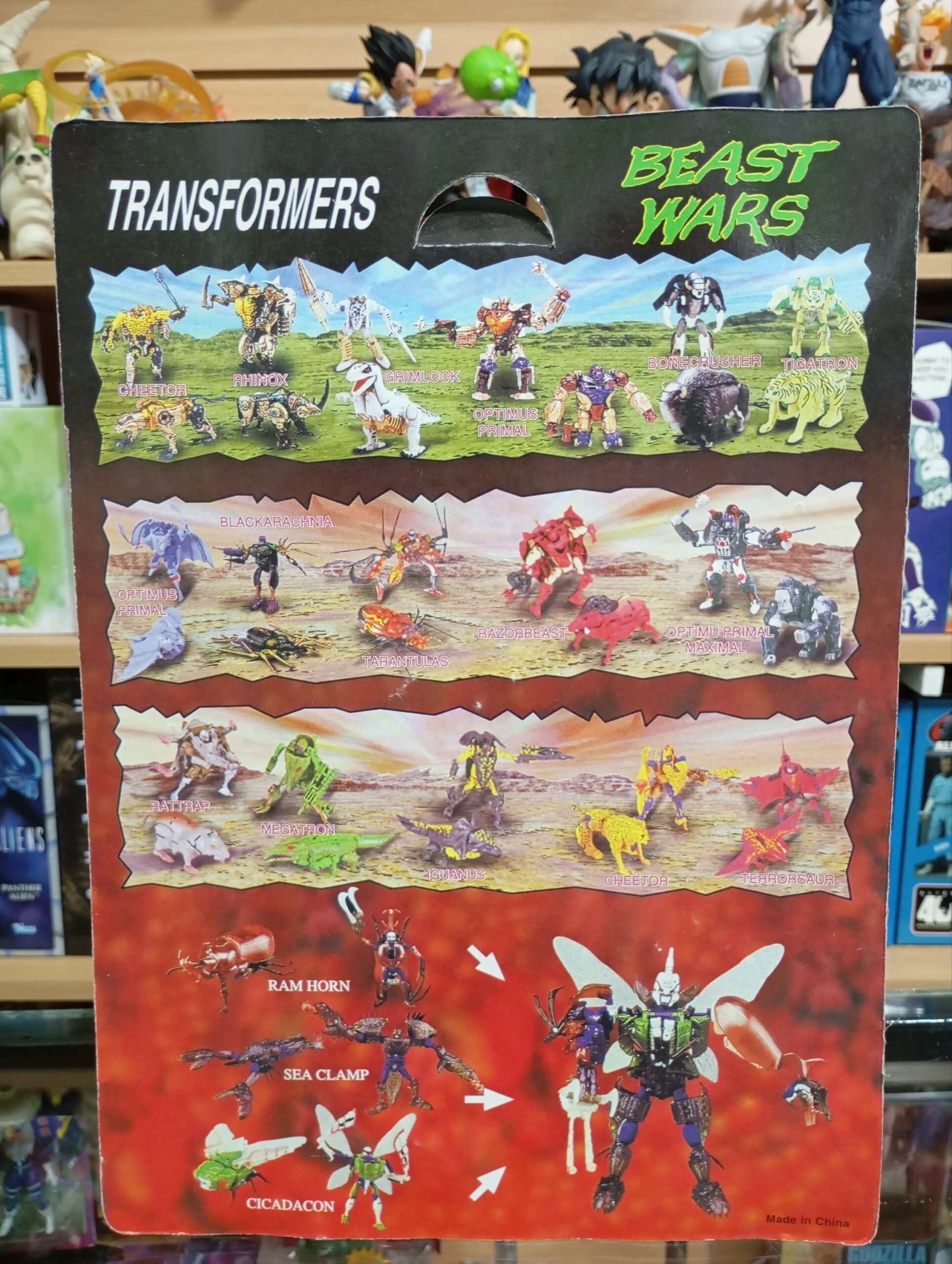 Beast Wars Sea Clamp Transformers – Figuras del Norte