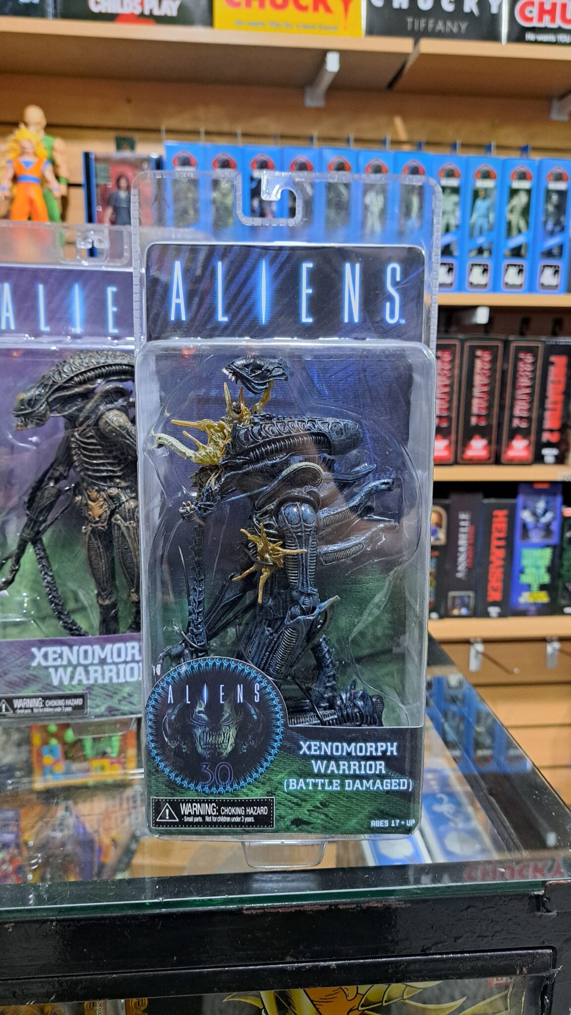 Aliens xenomorph Warrior BATTLE DAMAGE 196 10.3 – Figuras del Norte